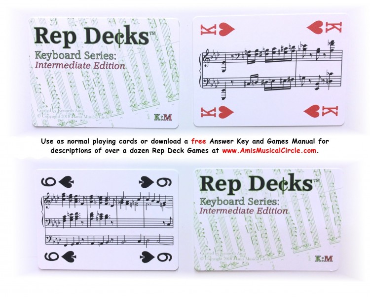 Rep Decks - Keyboard Series: Intermediate Edition , - Amis Musical ...