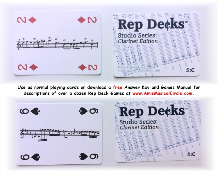 Rep Decks - Studio Series: Clarinet Edition , - Amis Musical Circle ...